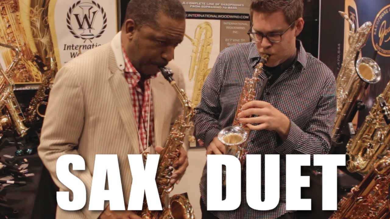 Saxophone Duet with Donald Harrison & BriansThing! - YouTube