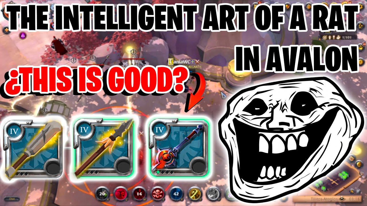 🐭THE INTELLIGENT ART OF A RAT IN AVALON🐭 | THE BEST RAT | ALBION ONLINE ...