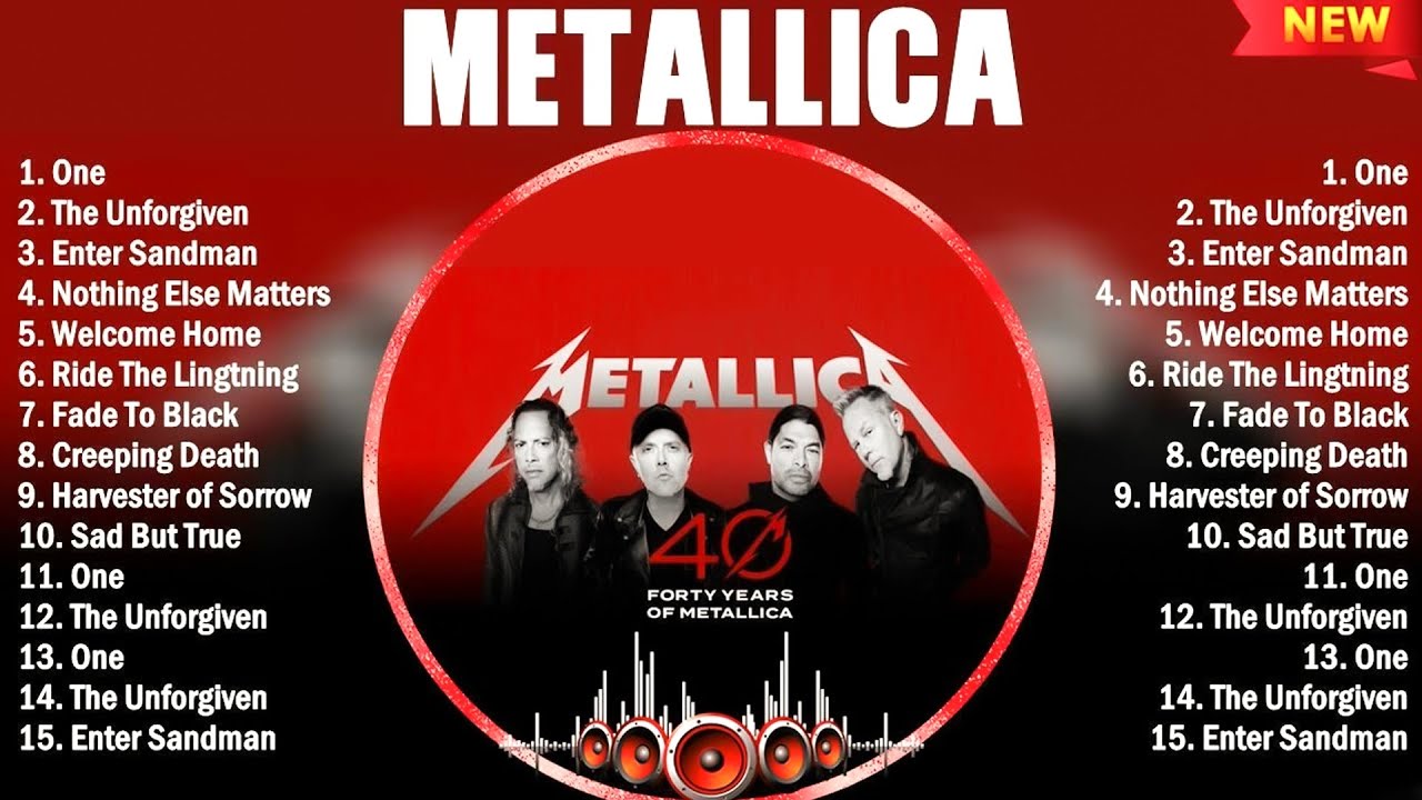 Top 10 Metallica Popular Songs ️🏆 Best Of Metallica - Metallica ...
