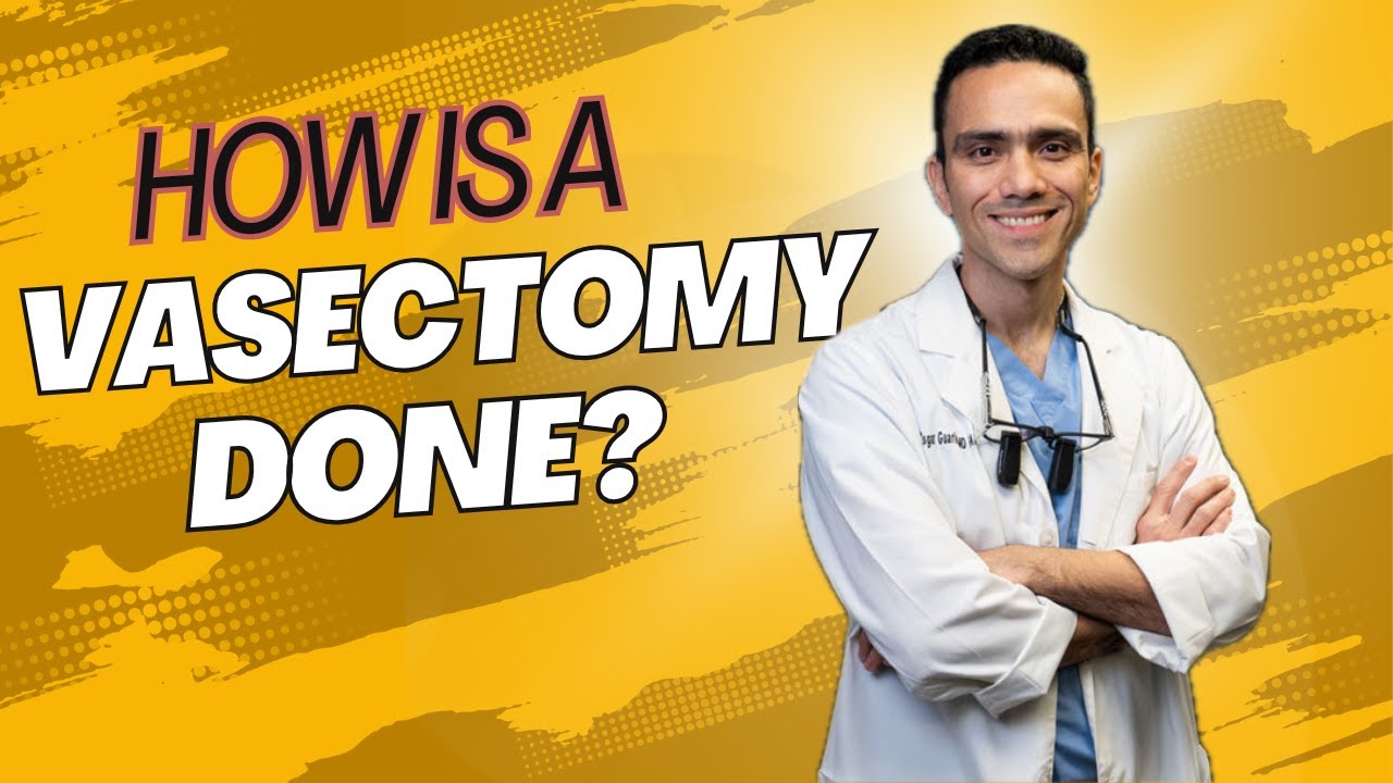 How is A Vasectomy Done - YouTube