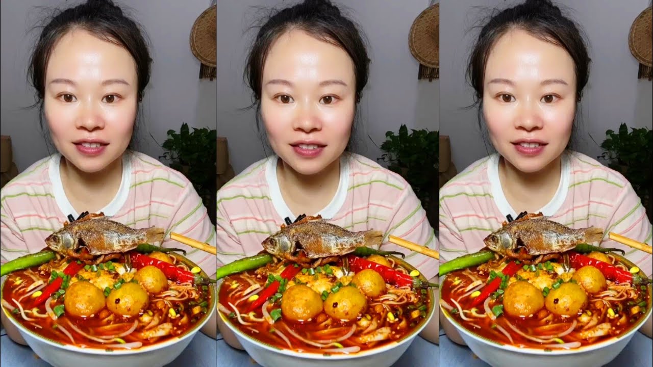 Yummy Spicy Food Mukbang, Eat Braised Pork, Chicken Legs With Chili ...