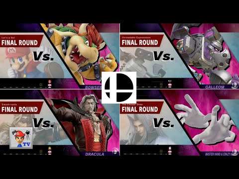 Super Smash Bros Ultimate: Classic Mode - All Final Rounds ...