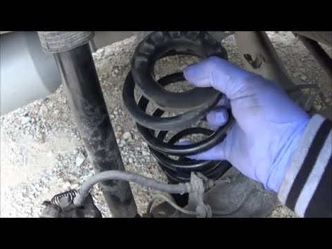 2007-2013 Toyota Corolla How to Replace the Rear Coils Springs Αλλαγή ...