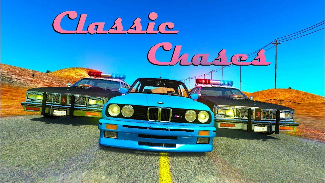 Realistic Police Chases #4 (Classic Chases) - BeamNG drive - YouTube