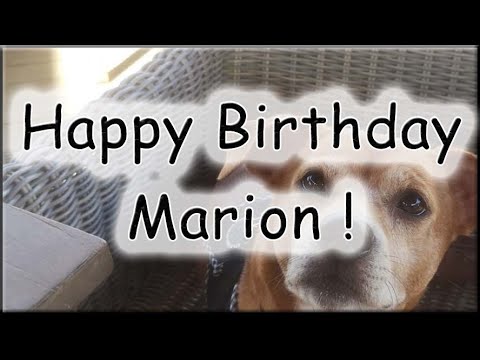 Happy Birthday Marion! Alles Gute zum Geburtstag! - YouTube