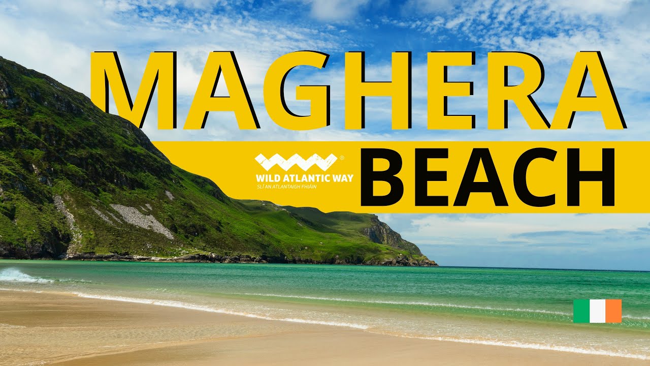 Maghera Beach and Caves 🇮🇪 | Ardara, Donegal, Wild Atlantic Way ...