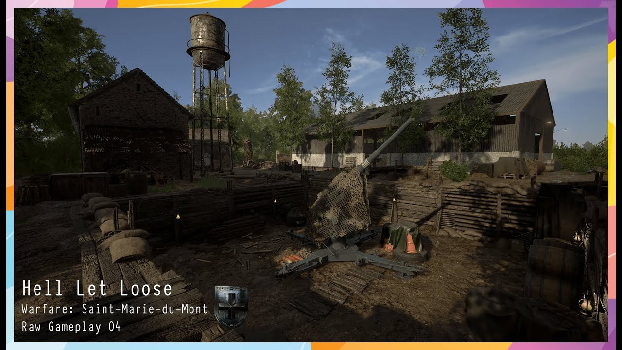 Hell Let Loose - Warfare: Sainte-Marie-Du-Mont - YouTube