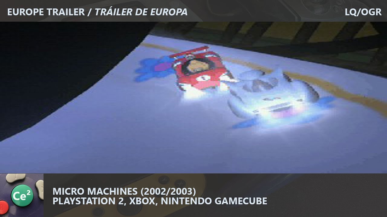 Micro Machines | PS2/Xbox/GC | 2002/2003 | Video Game Europe Trailer ...