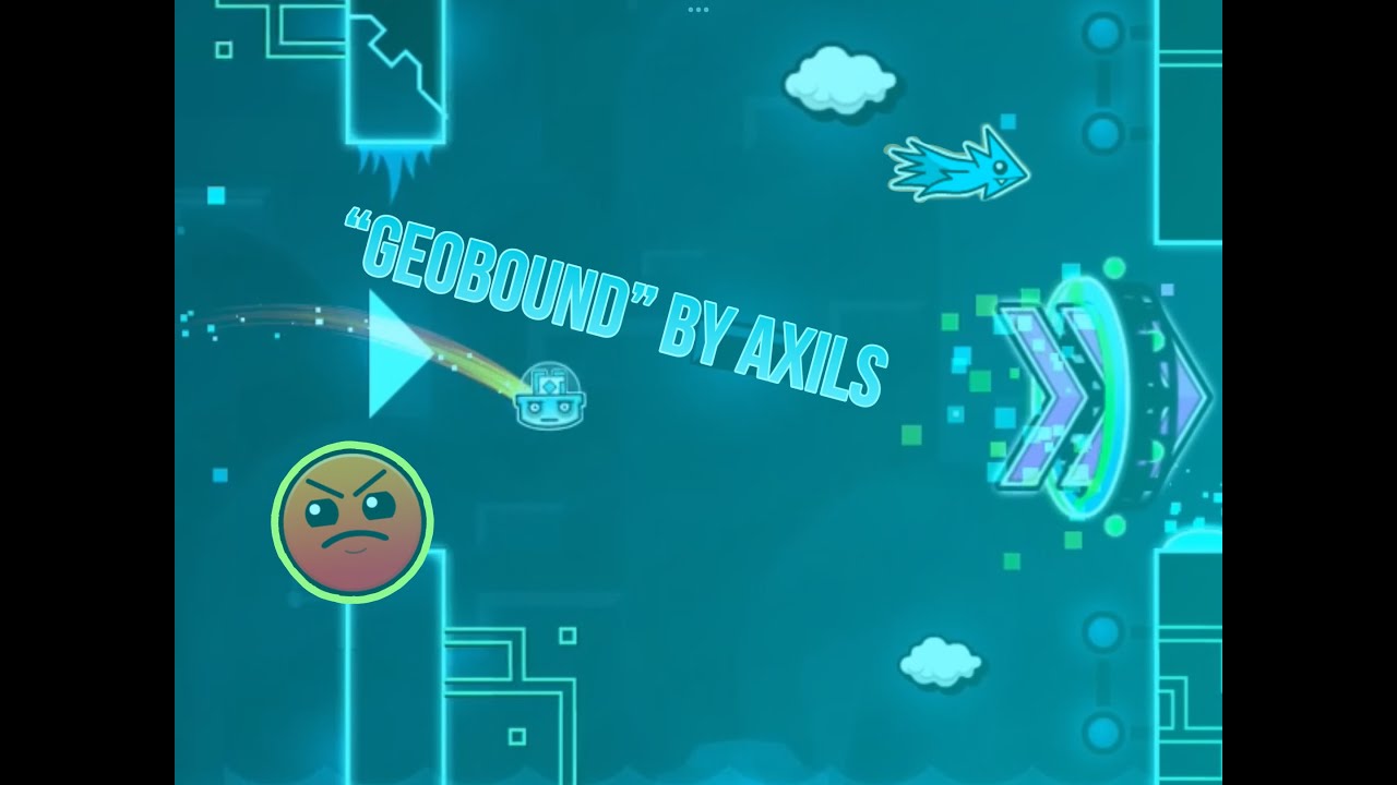 “geobound” by axils (harder) geometry dash 2.1 - gmd9000rif - YouTube