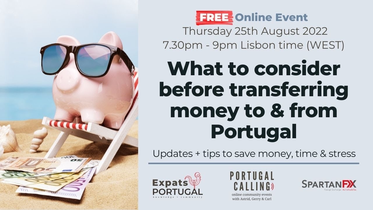 What to consider before transferring money to & from Portugal - YouTube