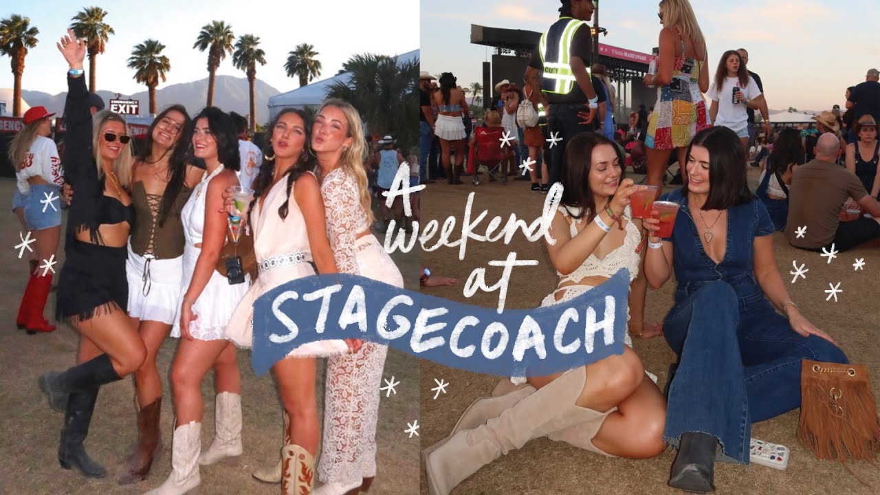 A weekend in my life! Stagecoach with the gals | VLOG - YouTube