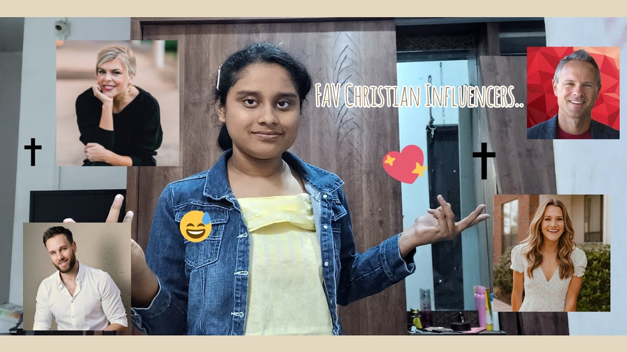 BEST CHRISTIAN INFLUENCERS - YouTube