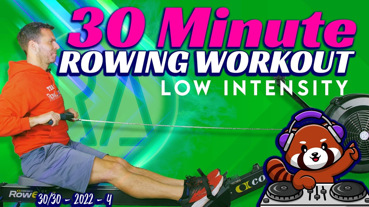 30 Minute RowAlong - Low Intensity Row - WITH MUSIC - 4 - YouTube