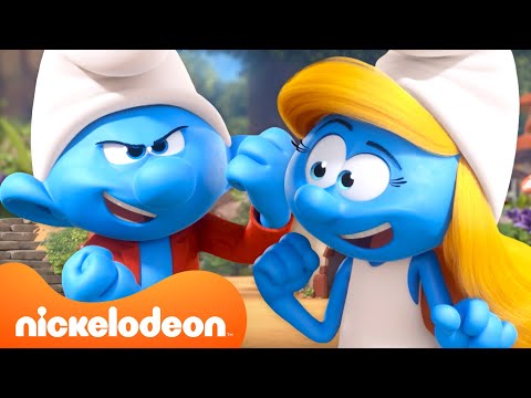 I Puffi | 30 MINUTI di collaborazioni dei Puffi! 💪 | Nicktoons | Nickelodeon Italia