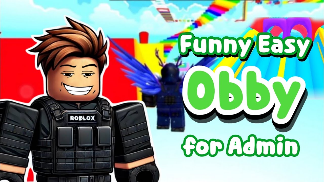 มา obby แก้เบื่อกันนน!! | Funny Easy Obby for admin | roblox - YouTube