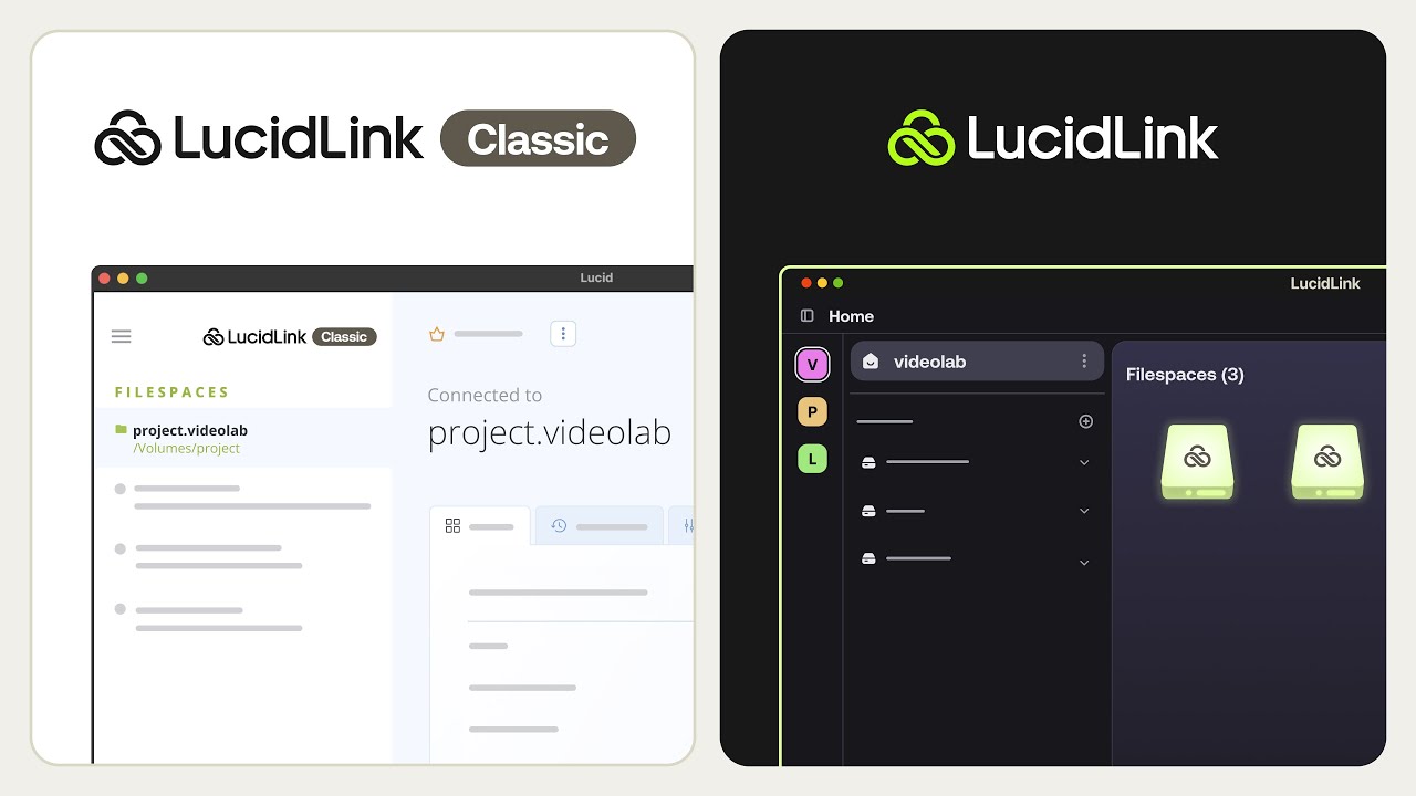 LucidLink Classic vs. the new LucidLink - YouTube