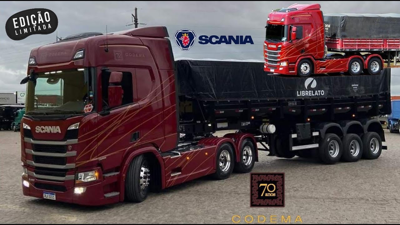 SCANIA CODEMA // SERIE ESPECIAL 70 ANOS - YouTube