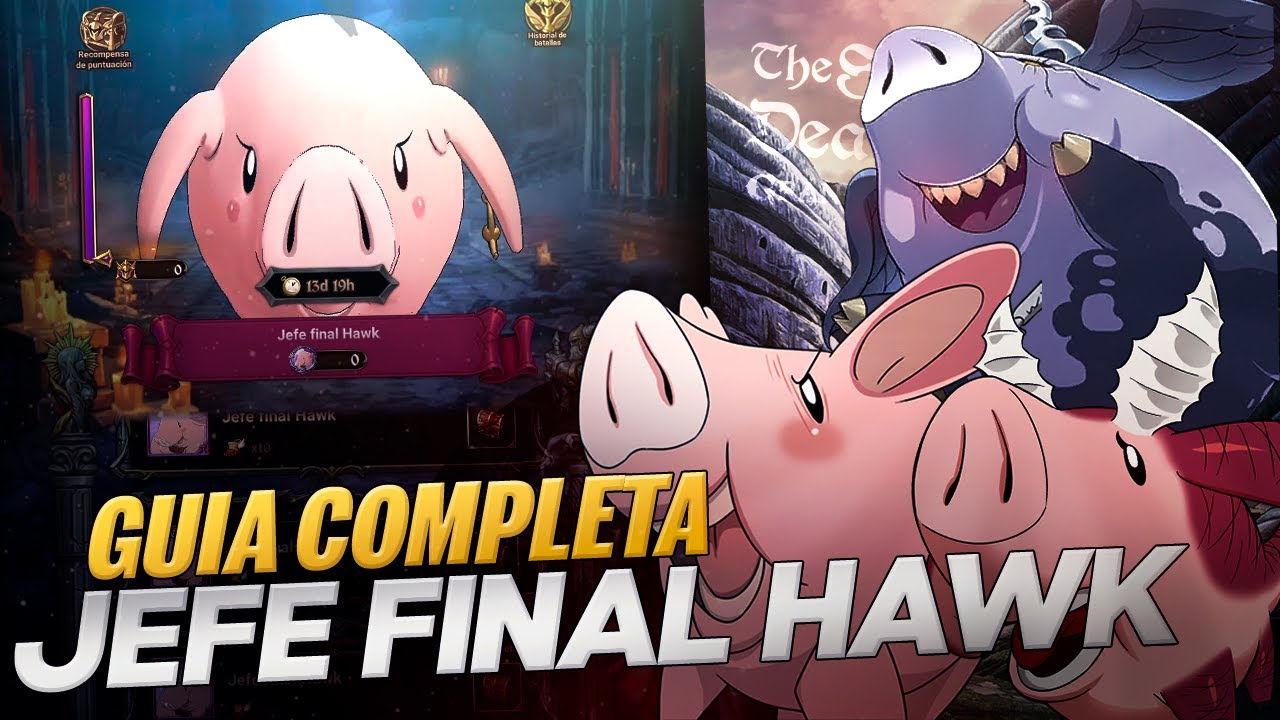 ¿CÓMO PASARSE el JEFE FINAL HAWK? Equipos en 3 TURNOS - YouTube