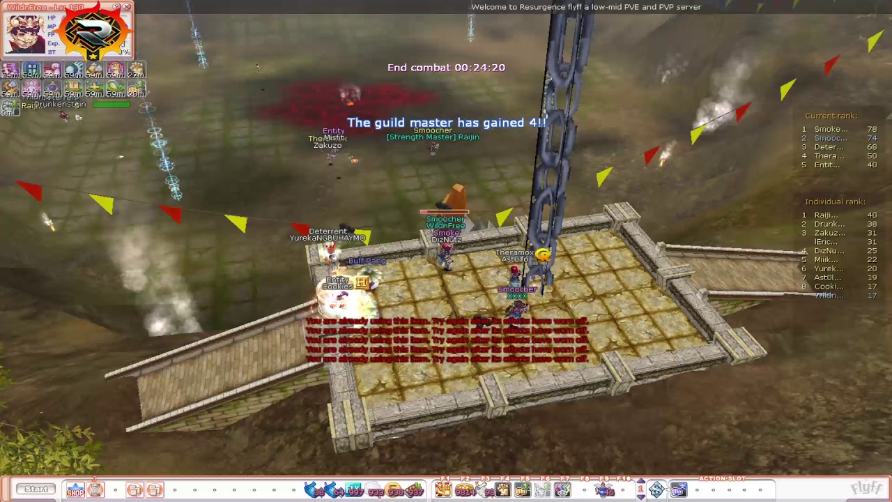 Resurgence Flyff BP Wars Round 1 - YouTube