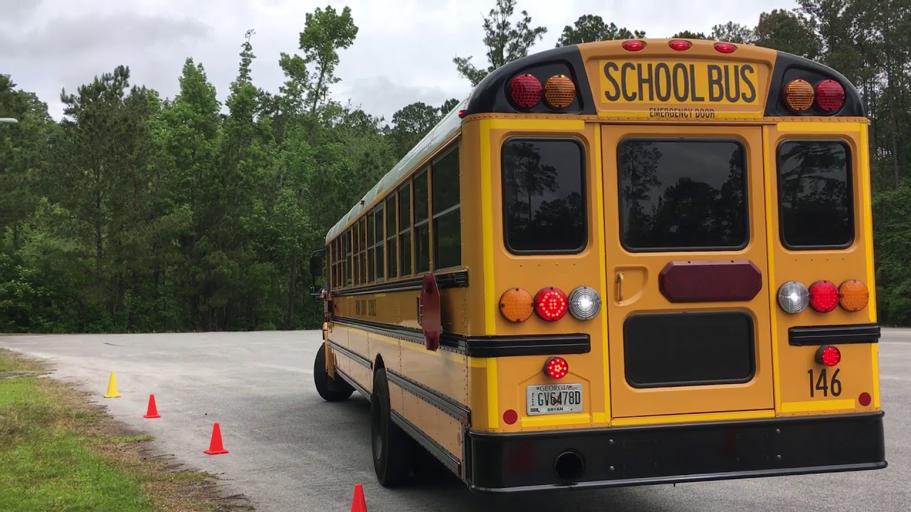75. Skills – Parallel Parking / Driver Side – Class B CDL School Bus ...