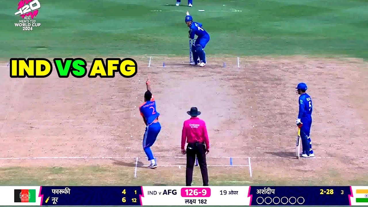 India Vs Afghanistan Match Highlights | Ind vs Afg T20 World Cup ...
