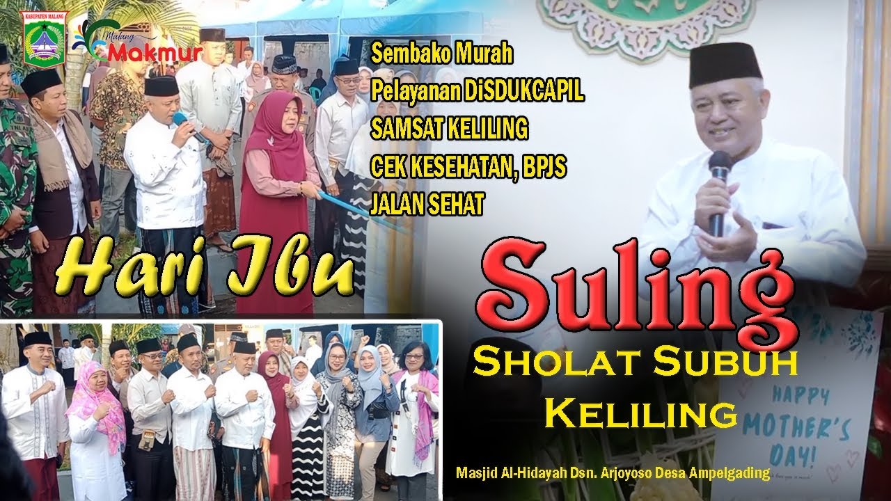 viral.. Subuh Keliling Bupati Malang " SULING " - YouTube