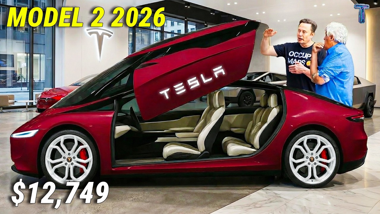 Elon Musk's $12,749 Tesla Model 2 EXPOSED: How He's Changing the EV ...
