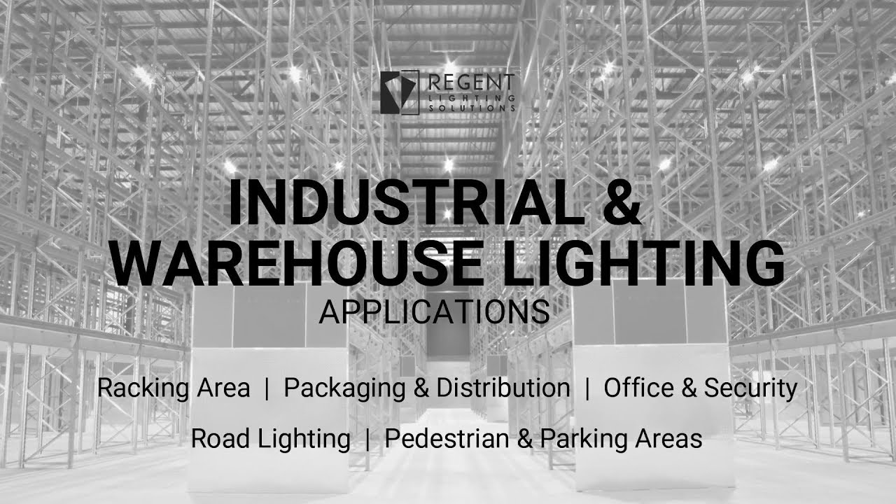 RLS Applications | Industrial & Warehouse Lighting - YouTube