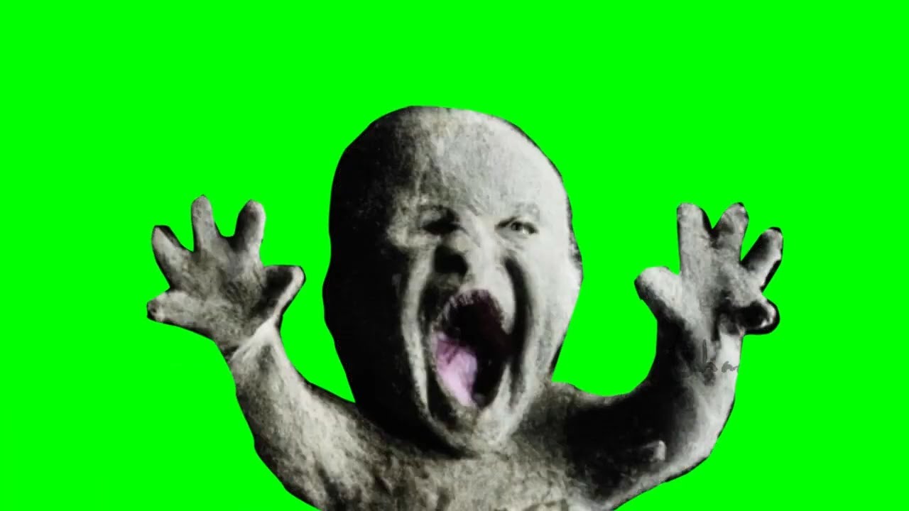 Volcano vs Baby - Mount Vesuvius vs Ash Baby - Green Screen - YouTube
