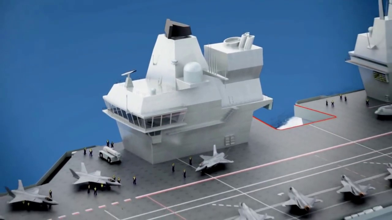 BAE Systems HMS Queen Elizabeth Aircraft Carrier Amazing Facts 1080p ...