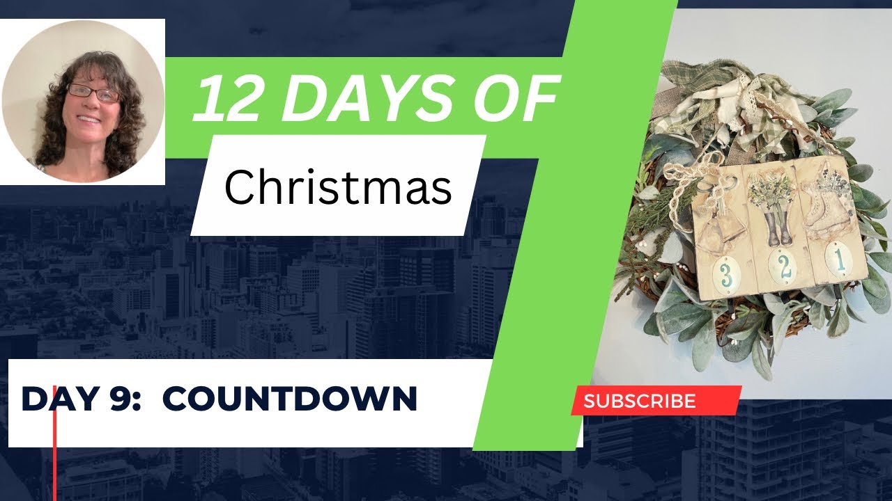 Day 9 of 12 Days of Christmas. Countdown to Christmas! Trash to ...