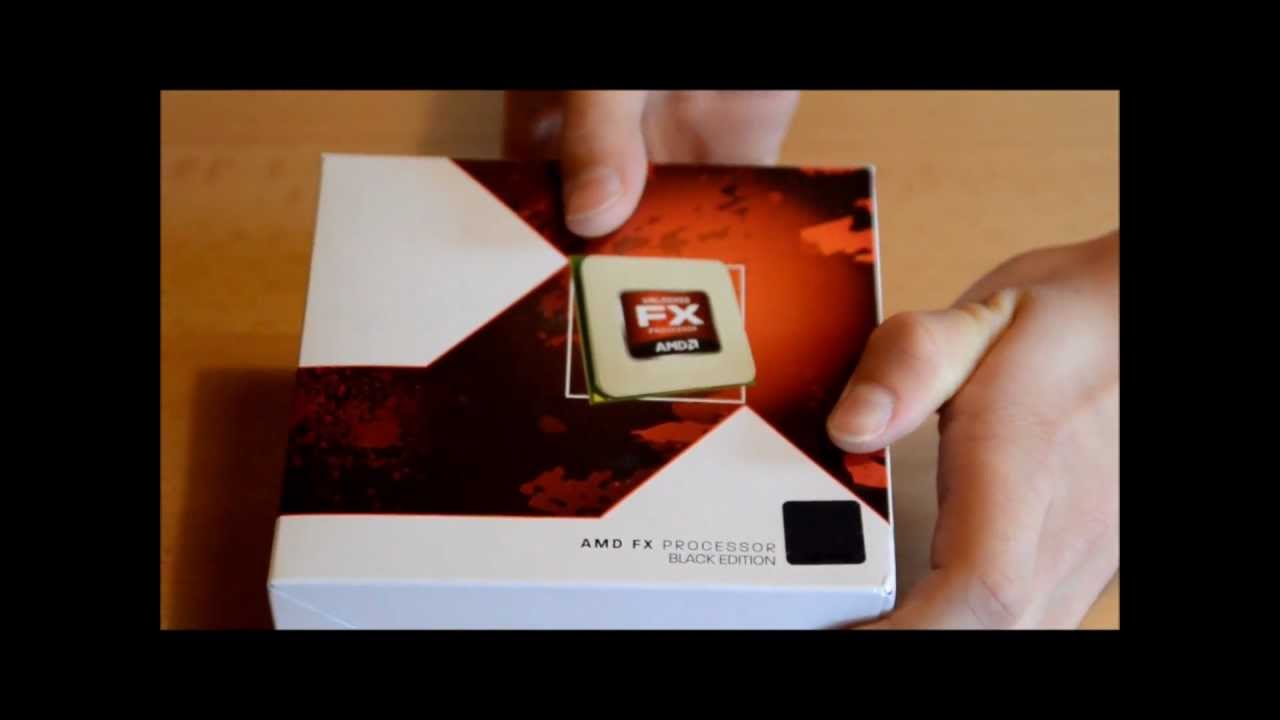 AMD FX-4170 Black Edition Prozessor Unboxing - YouTube