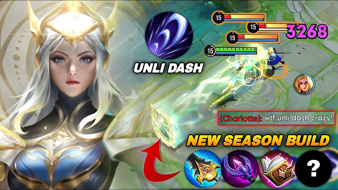 BUFF LUNA UNLI DASH DOMINATING IN JUNGLE & WIPING ENEMIES EASILY! | NEW ...