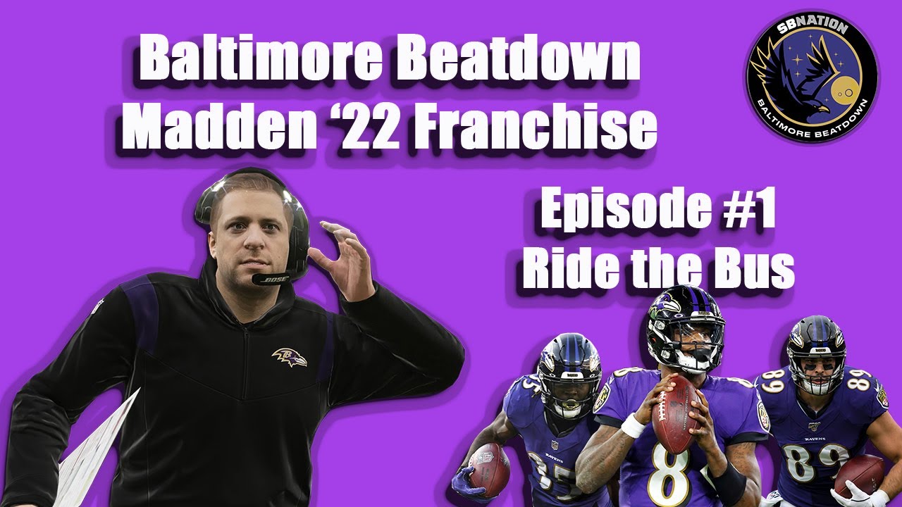 Let's Play Madden '22 Franchise, Week 1: Ride the Bus - YouTube