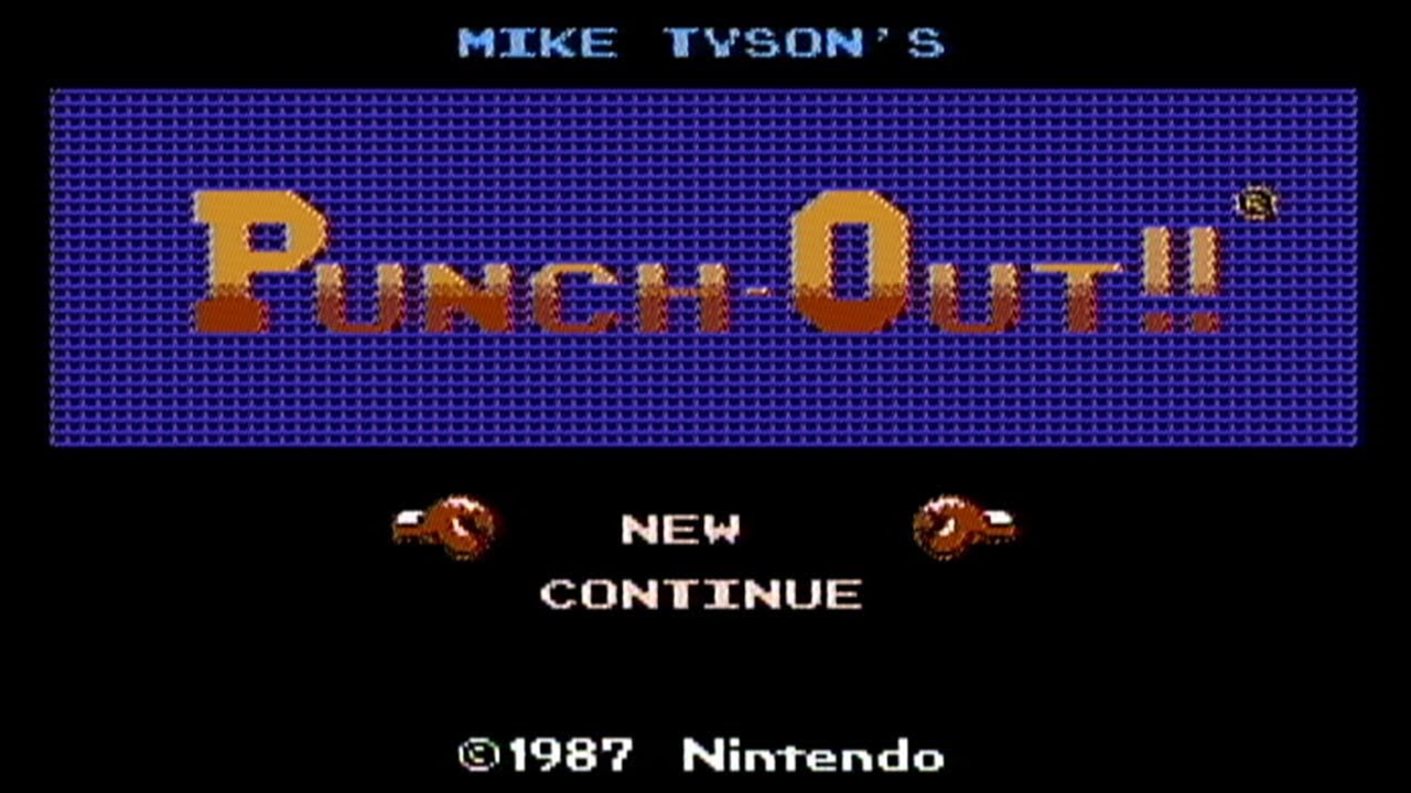 Mike Tyson's Punch Out!! Introduction Nintendo Entertainment System ...