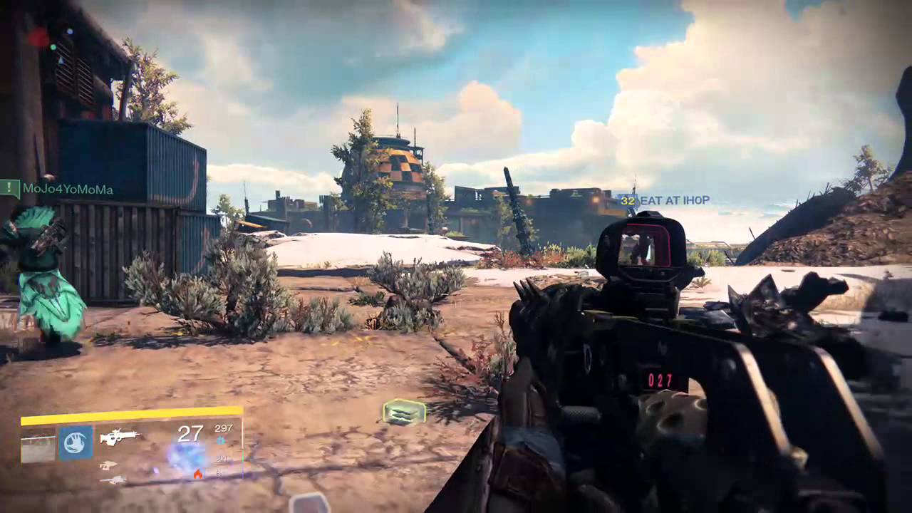 Destiny. Fallen ships falls through floor - YouTube
