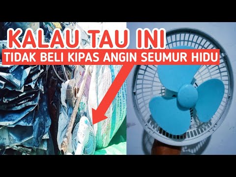 Ini Rahasia Tukang Servis Kipas Angin