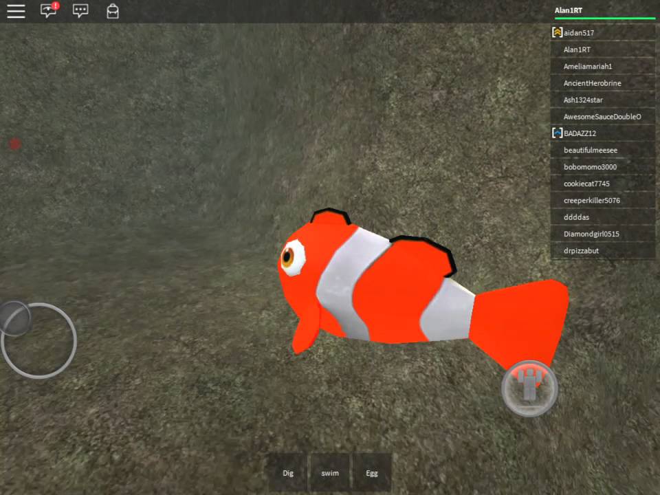 Roblox. Feeling Like A Fish!. Aquarium Simulator - YouTube