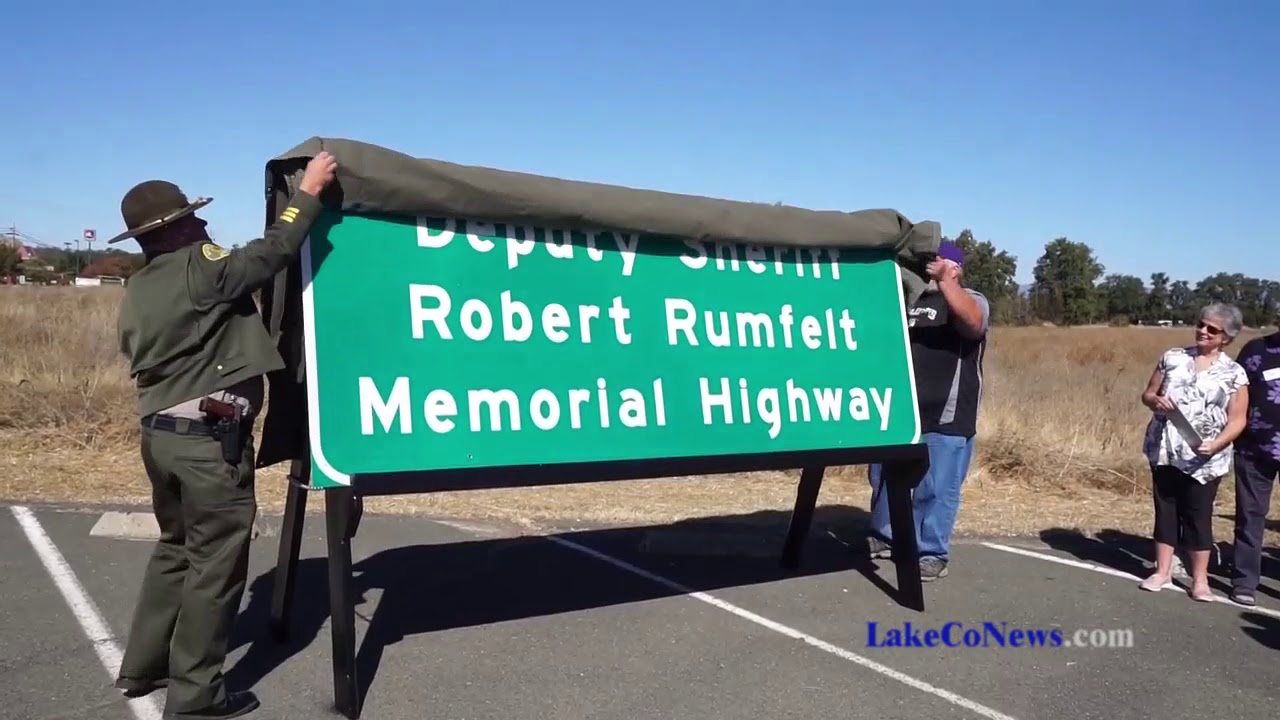 101118 Rumfelt Highway 29 sign reveal - YouTube
