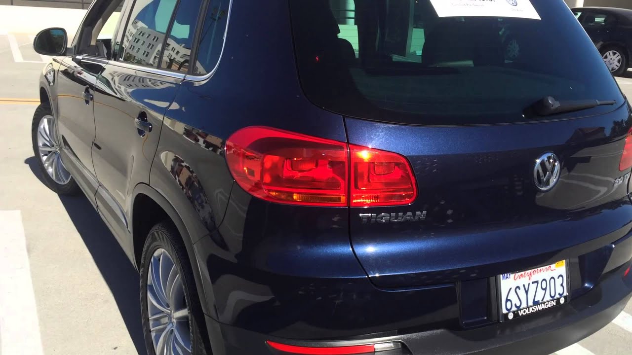 2012 Tiguan SE #1587 exterior - YouTube