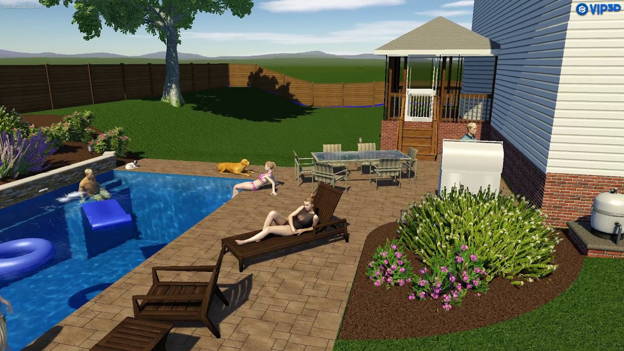 Curry Large Pool - YouTube