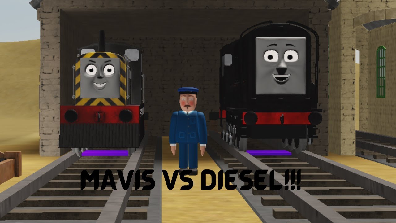Thomas and Friends - MAVIS VS DIESEL!!!!! - YouTube