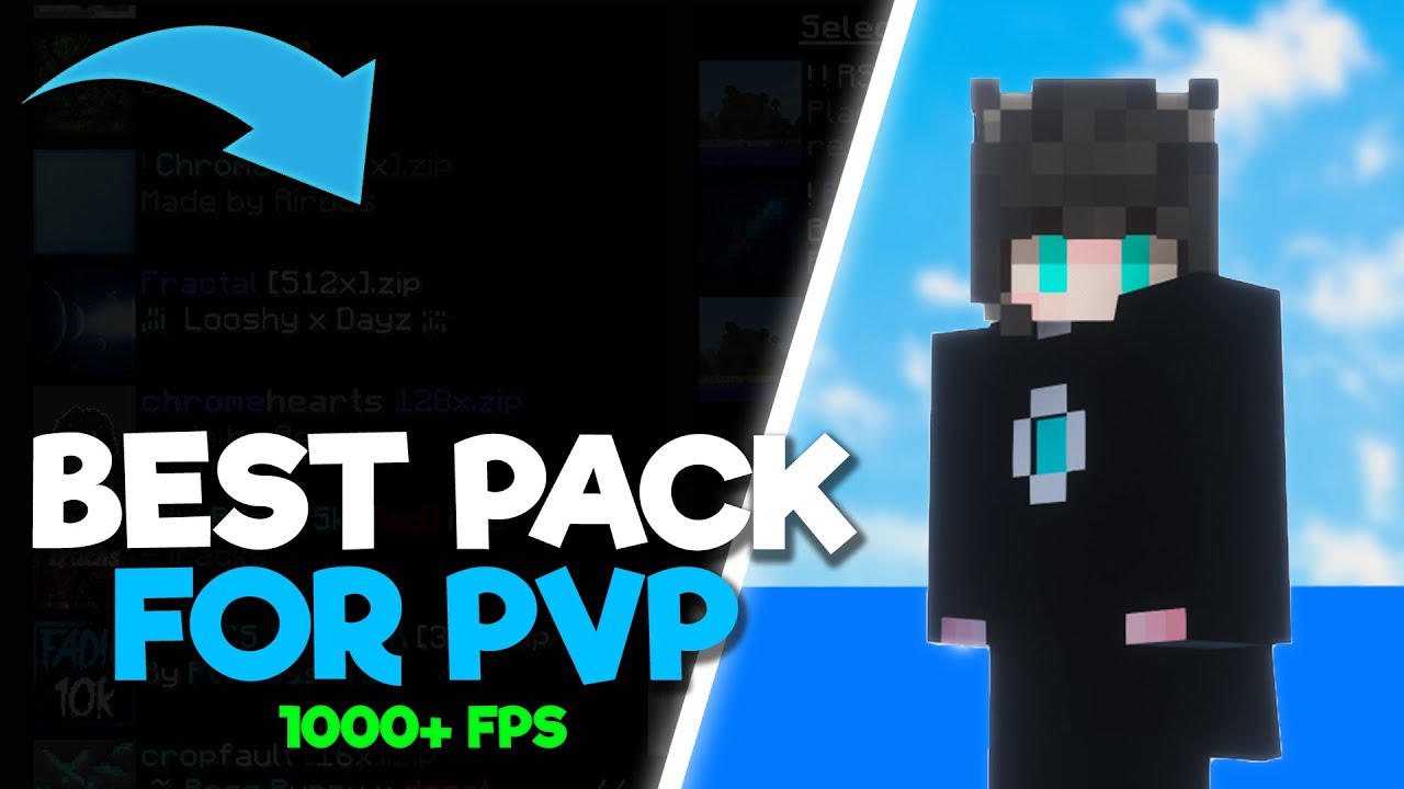 The BEST FPS pack for Minecraft pvp... - YouTube