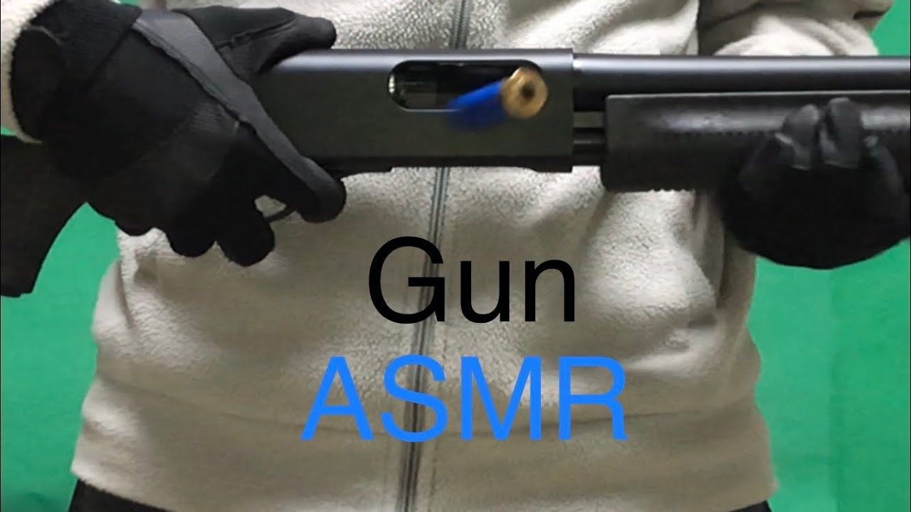 Gun ASMR Shotgun cocking sound M870 Extension custom airsoft - YouTube