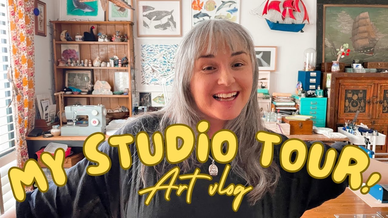 Welcome to my Art Studio! - YouTube