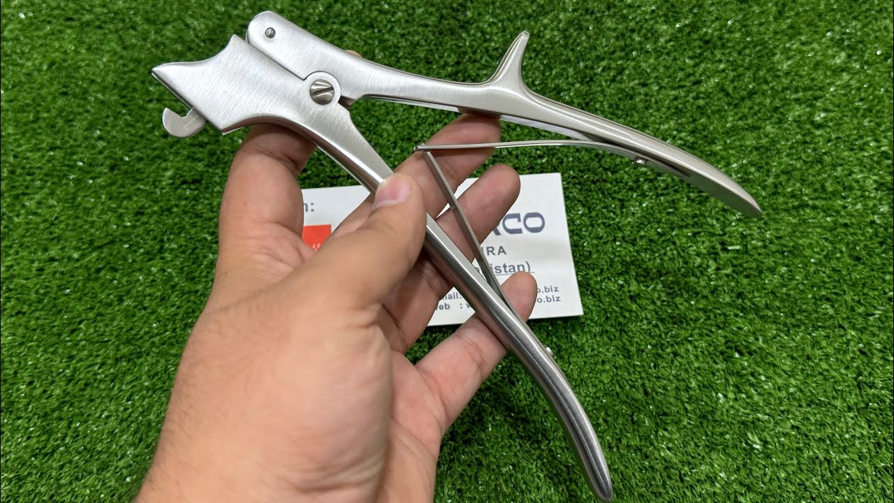 DeVILBISS Cranial Rongeur Forceps, Neuro Surgical Instruments - YouTube