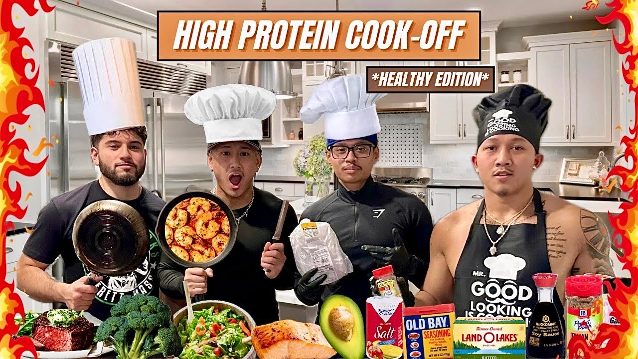 COOK-OFF CONTEST (HIGH PROTEIN EDITION) - YouTube