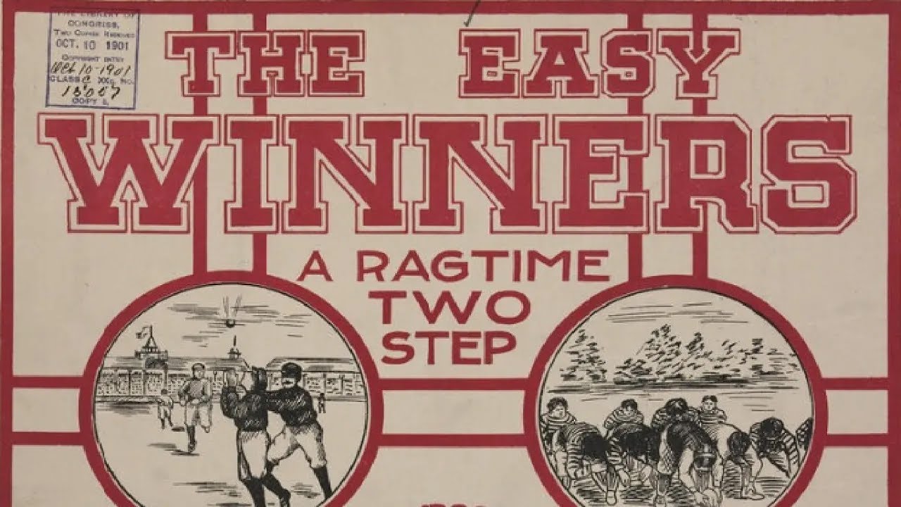 The Easy Winners (1901) - Scott Joplin (With Score / Sheet Music) - YouTube
