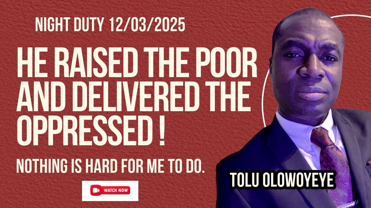 HE RAISED THE POOR AND DELIVERED THE OPPRESSED @JBFellow #jesus #live # ...