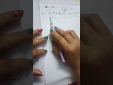 ncert math class 8 chapter 2 exercise 2.2 (9) - YouTube